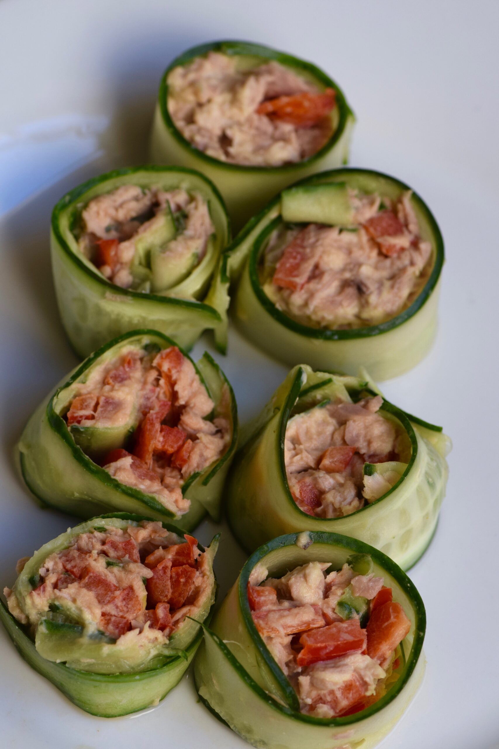 Cucumber Sushi Rolls - Wholesome Lee