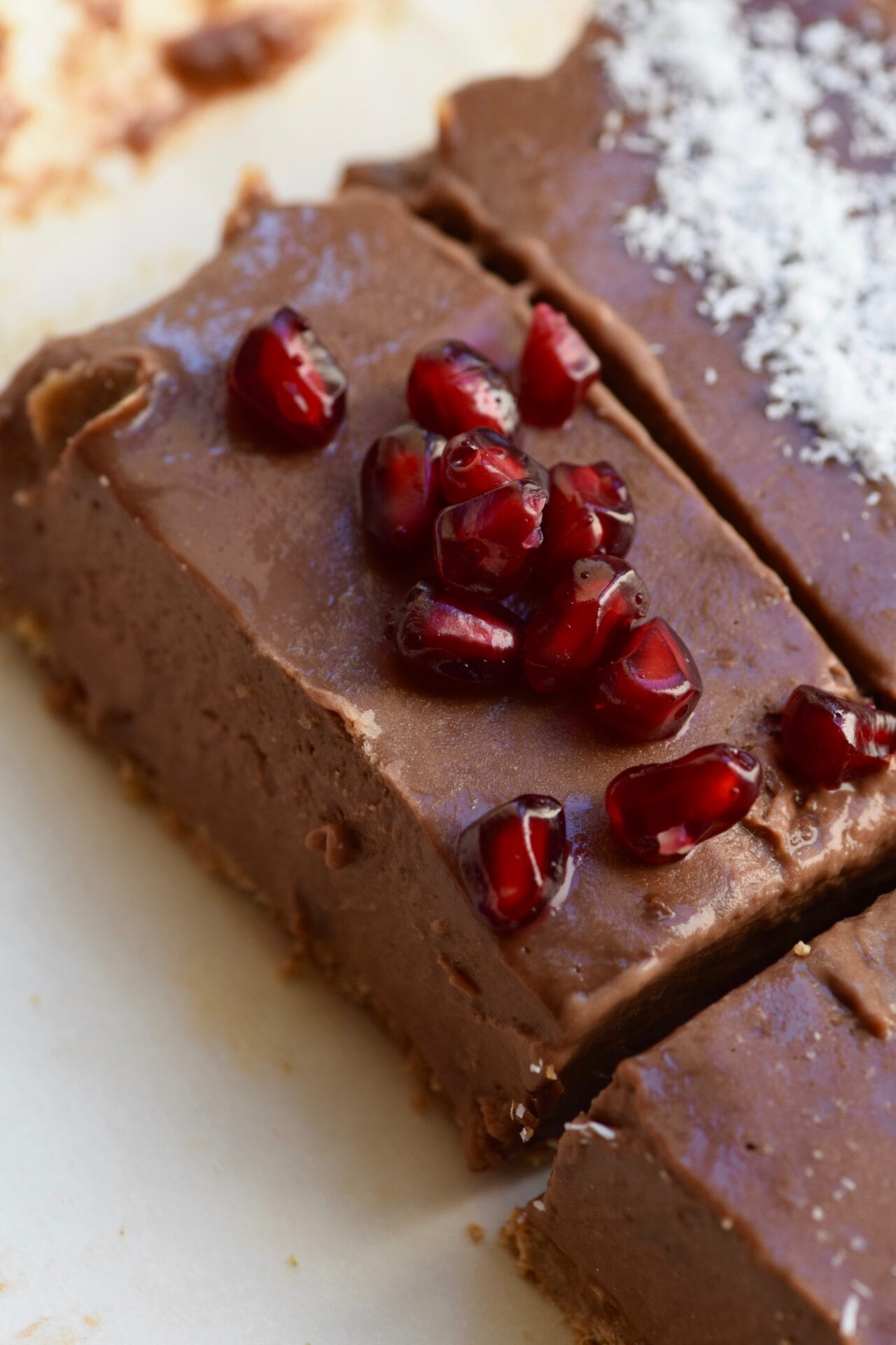 2 Ingredient Frozen Chocolate Mousse Bars | Wholesome Lee